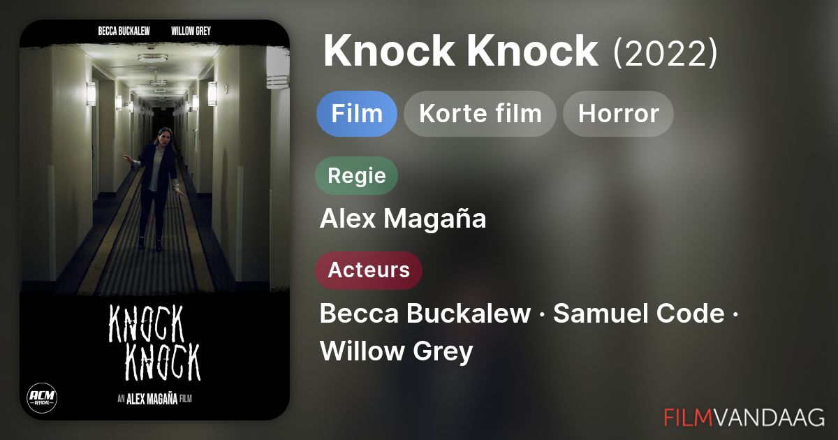 Knock Knock (film, 2022) - FilmVandaag.nl