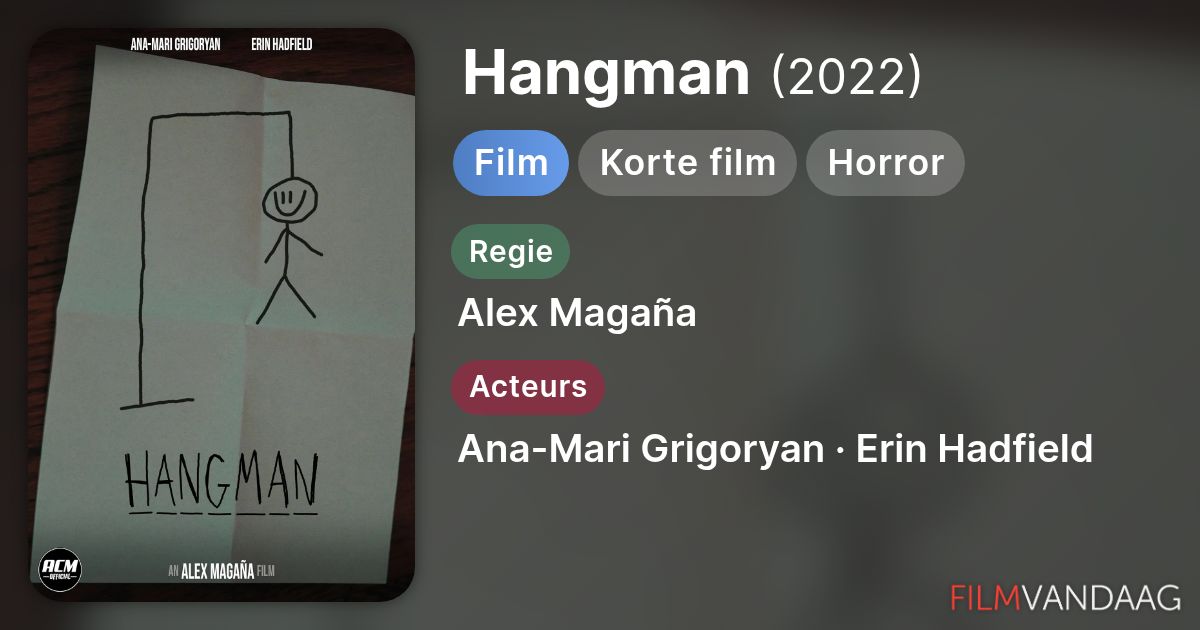 Hangman (film, 2022) - FilmVandaag.nl