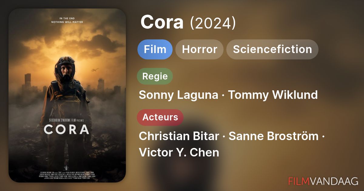 Cora (film, 2024) - FilmVandaag.nl
