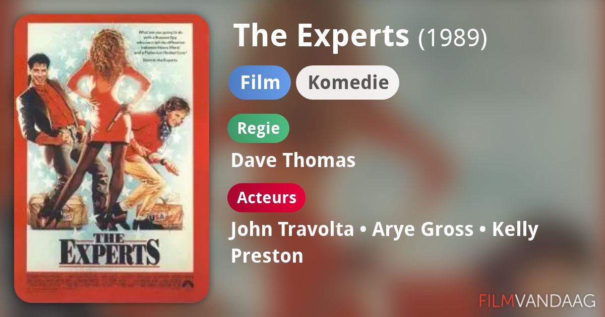 The Experts (film, 1989) - FilmVandaag.nl