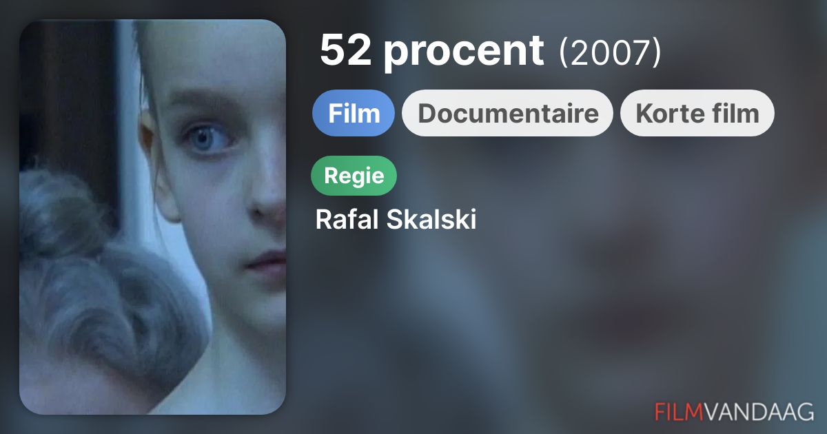 52 procent (film, 2007) - FilmVandaag.nl
