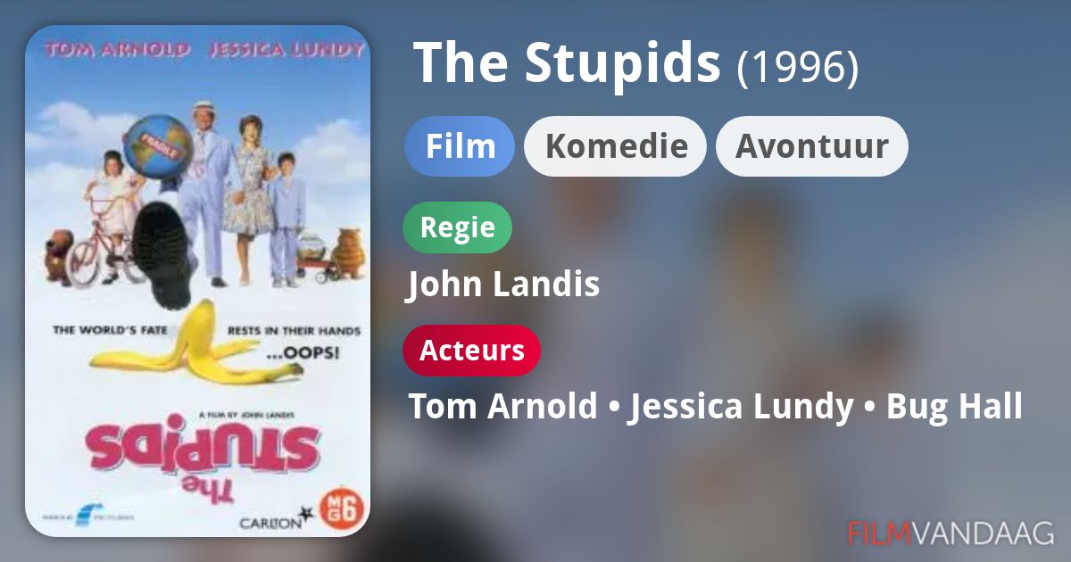 The Stupids (film, 1996) - FilmVandaag.nl
