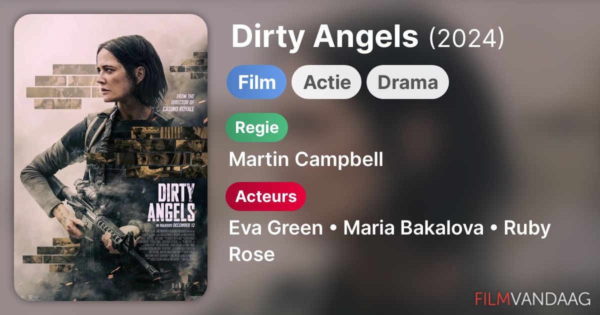 Dirty Angels (film, 2024) - FilmVandaag.nl