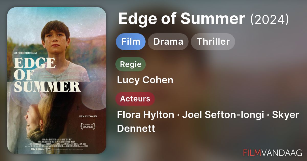 Edge of Summer (film, 2024) - FilmVandaag.nl