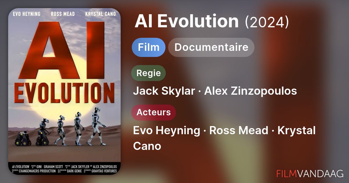 AI Evolution (film, 2024) - FilmVandaag.nl