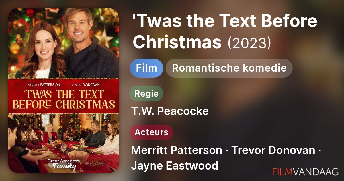 'Twas the Text Before Christmas (film, 2023) - FilmVandaag.nl