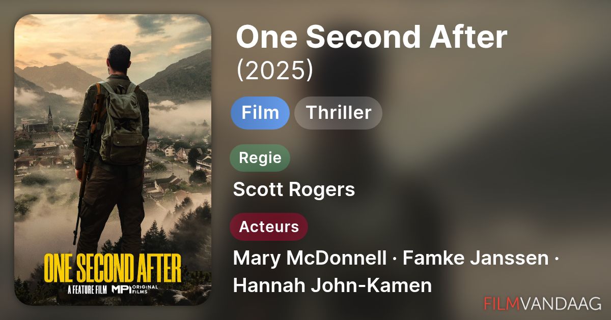 One Second After (film, 2025) - FilmVandaag.nl
