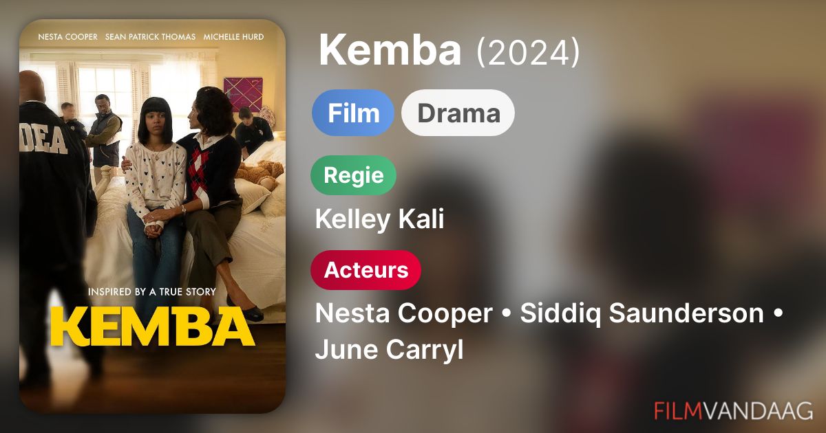 Kemba (film, 2024) - FilmVandaag.nl
