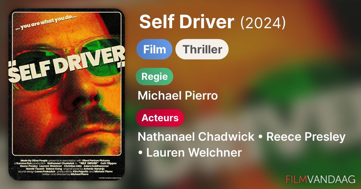 Self Driver (film, 2024) - FilmVandaag.nl