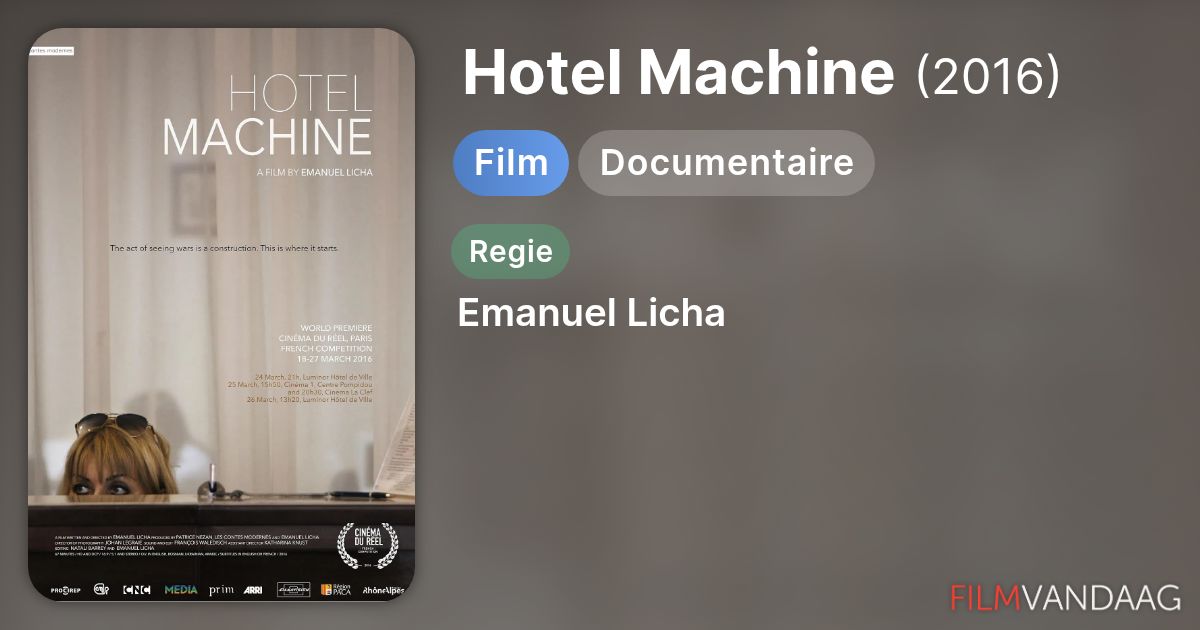Hotel Machine (film, 2016) - FilmVandaag.nl
