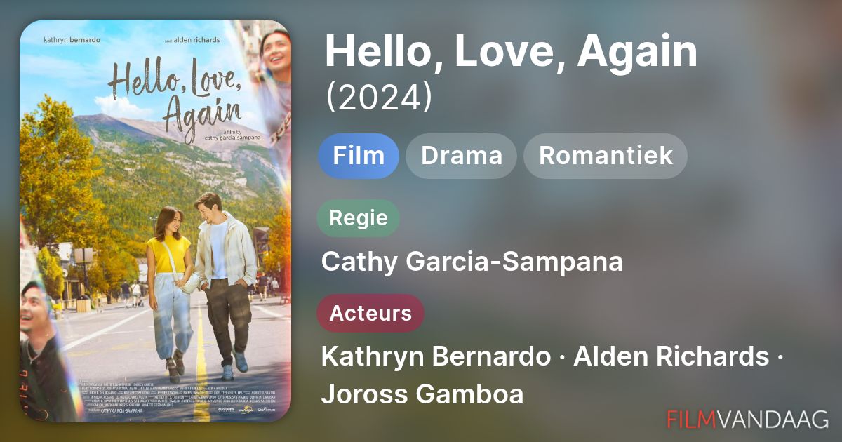 Hello, Love, Again (film, 2024) - FilmVandaag.nl