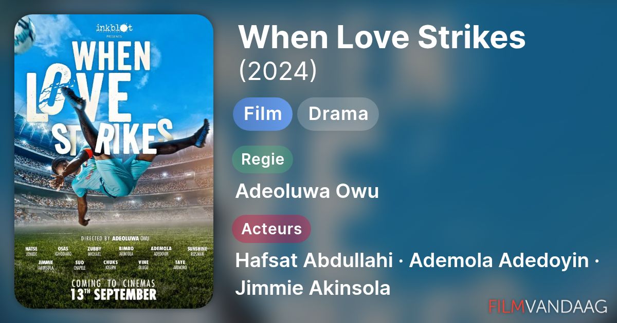 When Love Strikes (film, 2024) - FilmVandaag.nl