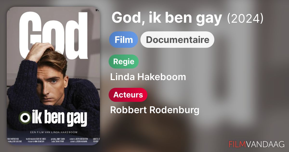 God, ik ben gay (film, 2024) - FilmVandaag.nl