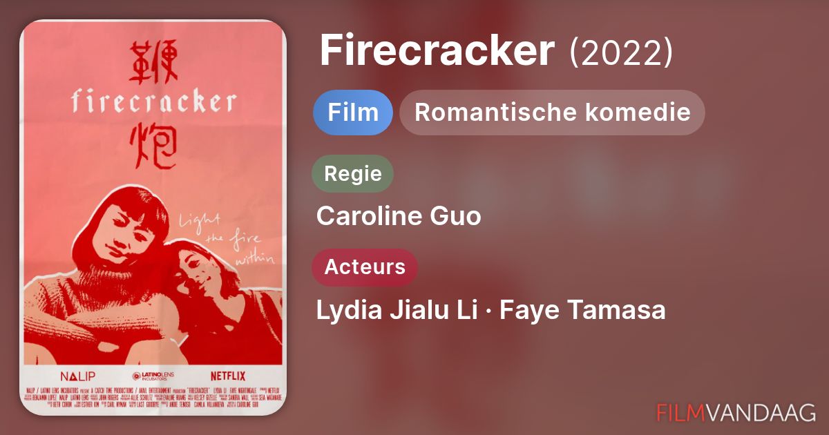 Firecracker (film, 2022) - FilmVandaag.nl