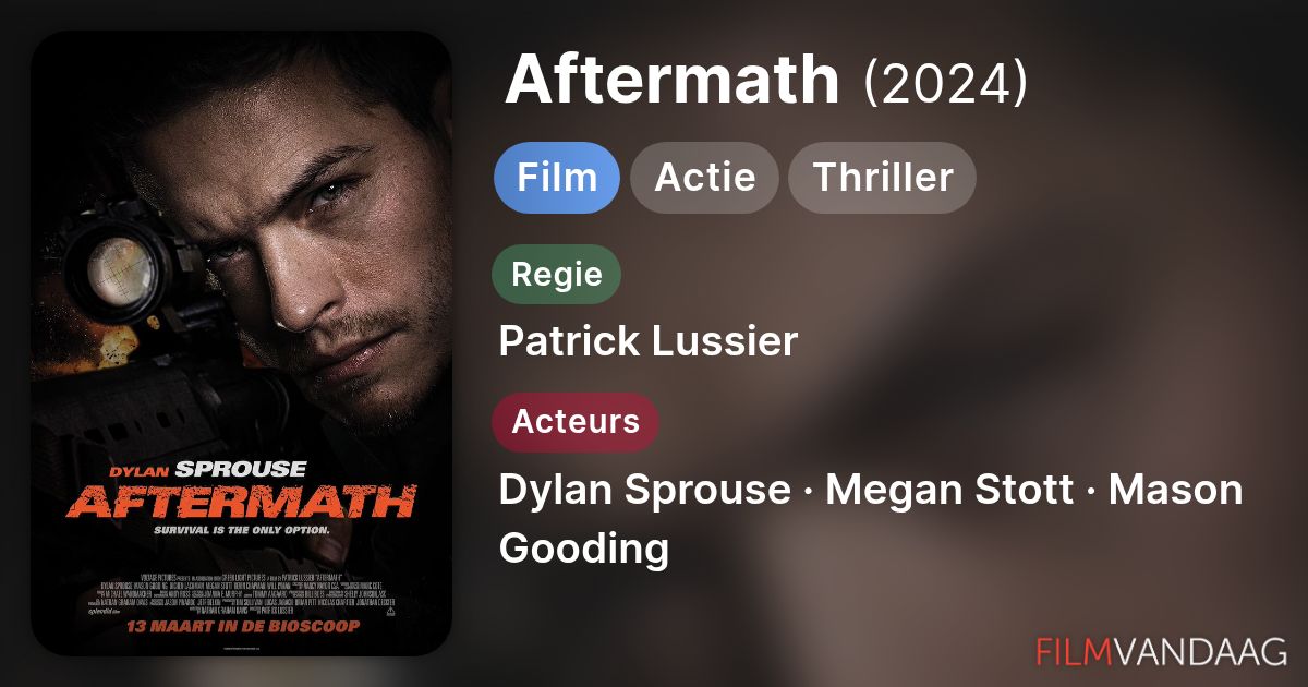 Aftermath (film, 2024) - FilmVandaag.nl