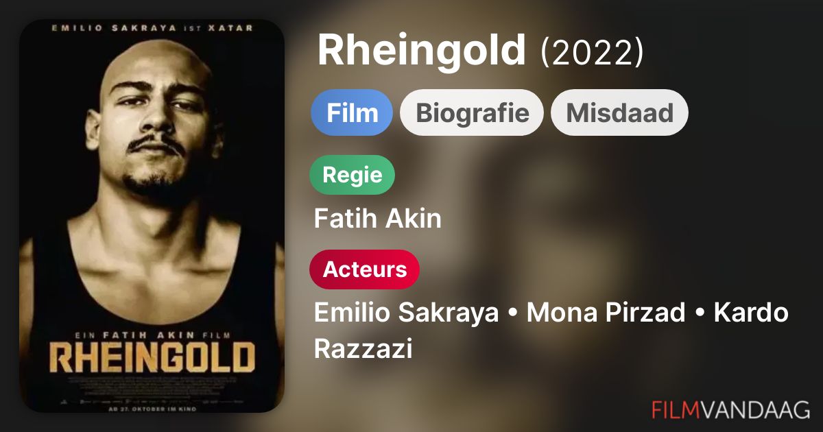 Rheingold (film, 2022) - FilmVandaag.nl