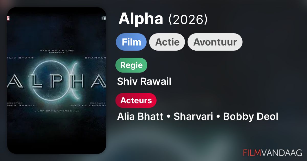 Alpha (film, 2025) - FilmVandaag.nl