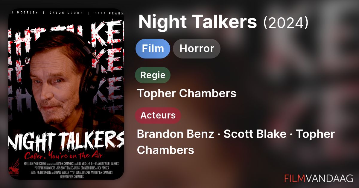 Night Talkers (film, 2024) - FilmVandaag.nl