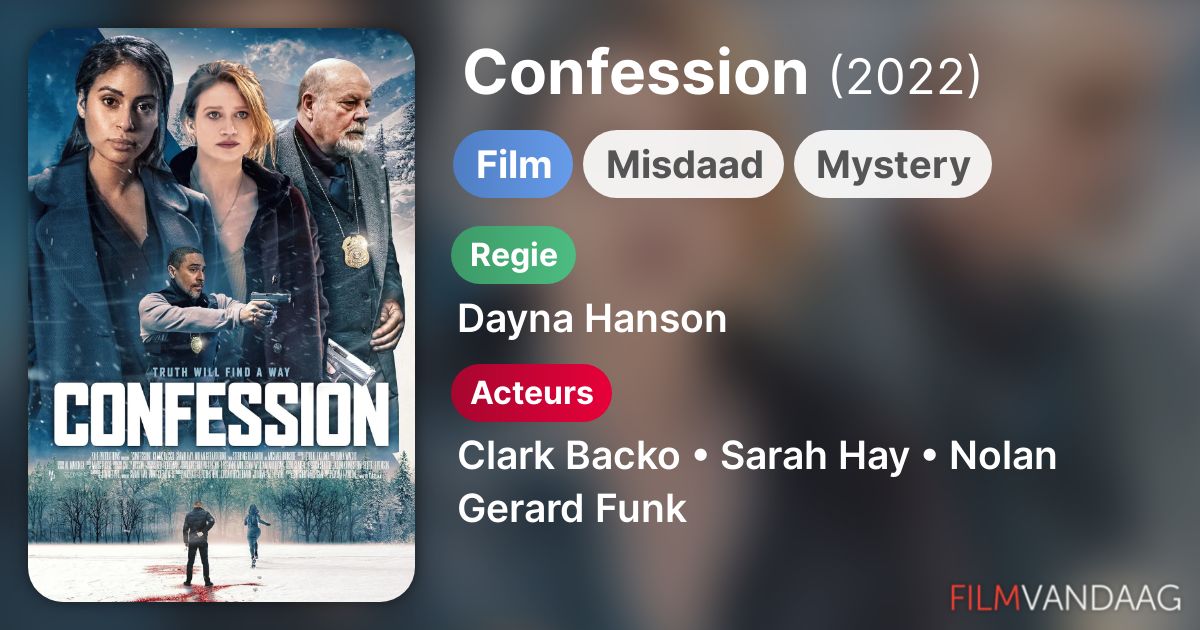 Confession (film, 2022) - FilmVandaag.nl