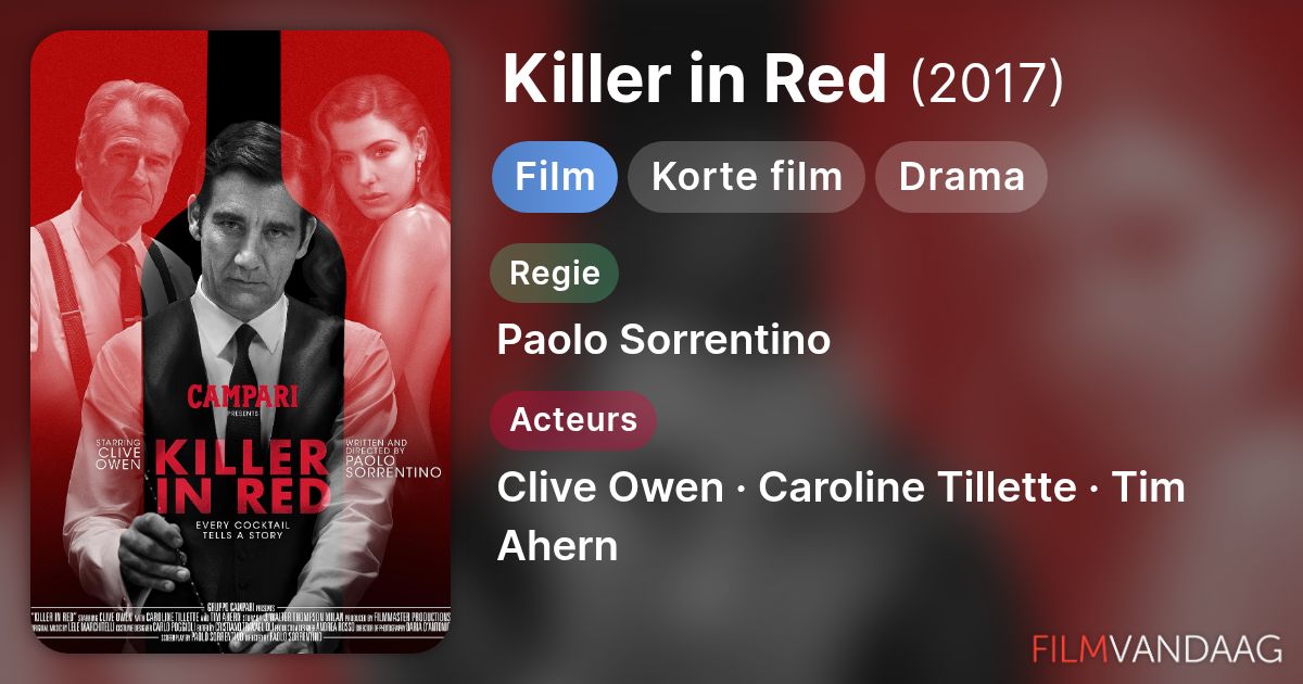 Killer in Red (film, 2017) - FilmVandaag.nl