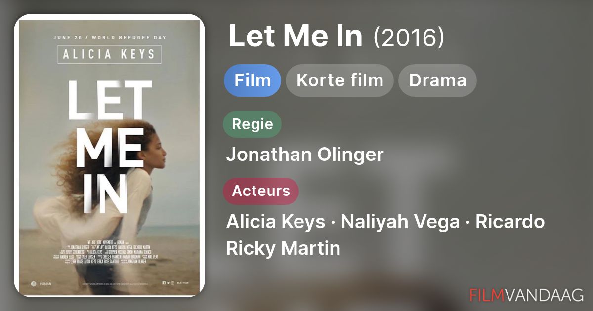Let Me In (film, 2016) - FilmVandaag.nl