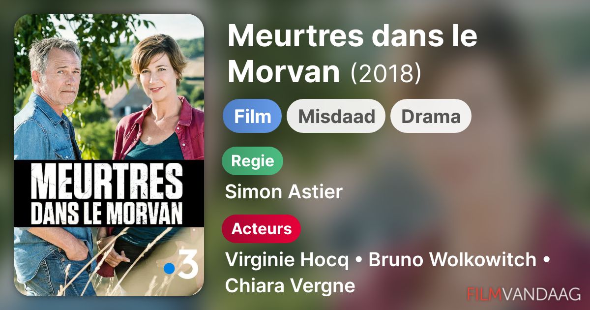 Meurtres dans le Morvan (film, 2018) kopen op dvd of blu-ray ...