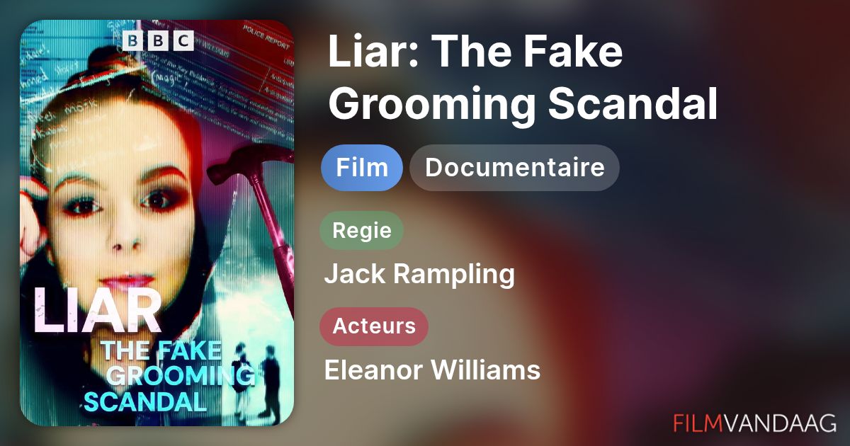 Liar: The Fake Grooming Scandal (film, 2024) - FilmVandaag.nl