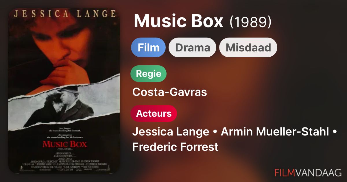 Music Box (film, 1989) - FilmVandaag.nl