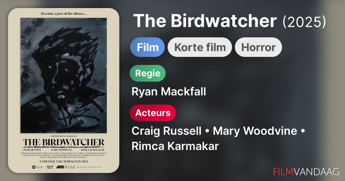 The Birdwatcher (film, 2024) - FilmVandaag.nl