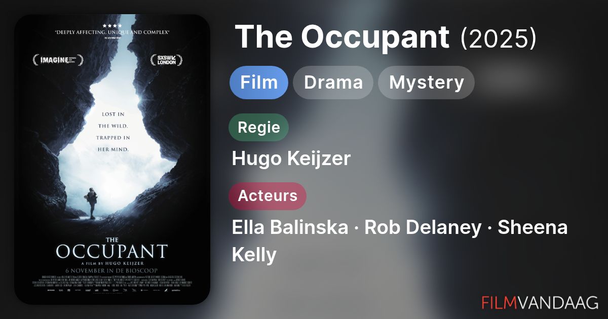 The Occupant (film, 2025) - FilmVandaag.nl