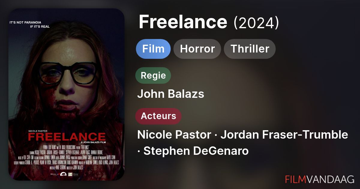 Freelance (film, 2024) - FilmVandaag.nl
