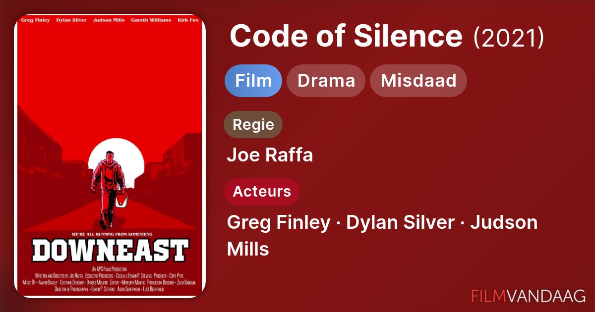 Code of Silence (film, 2021) - FilmVandaag.nl