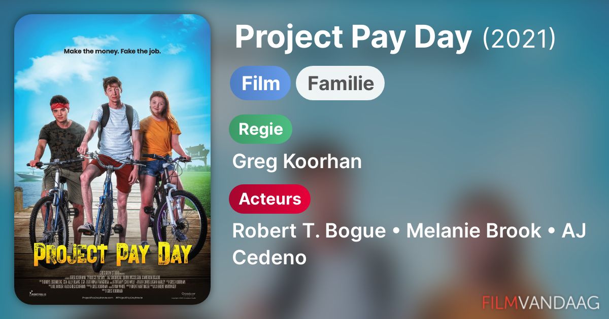 Project Pay Day (film, 2021) - FilmVandaag.nl