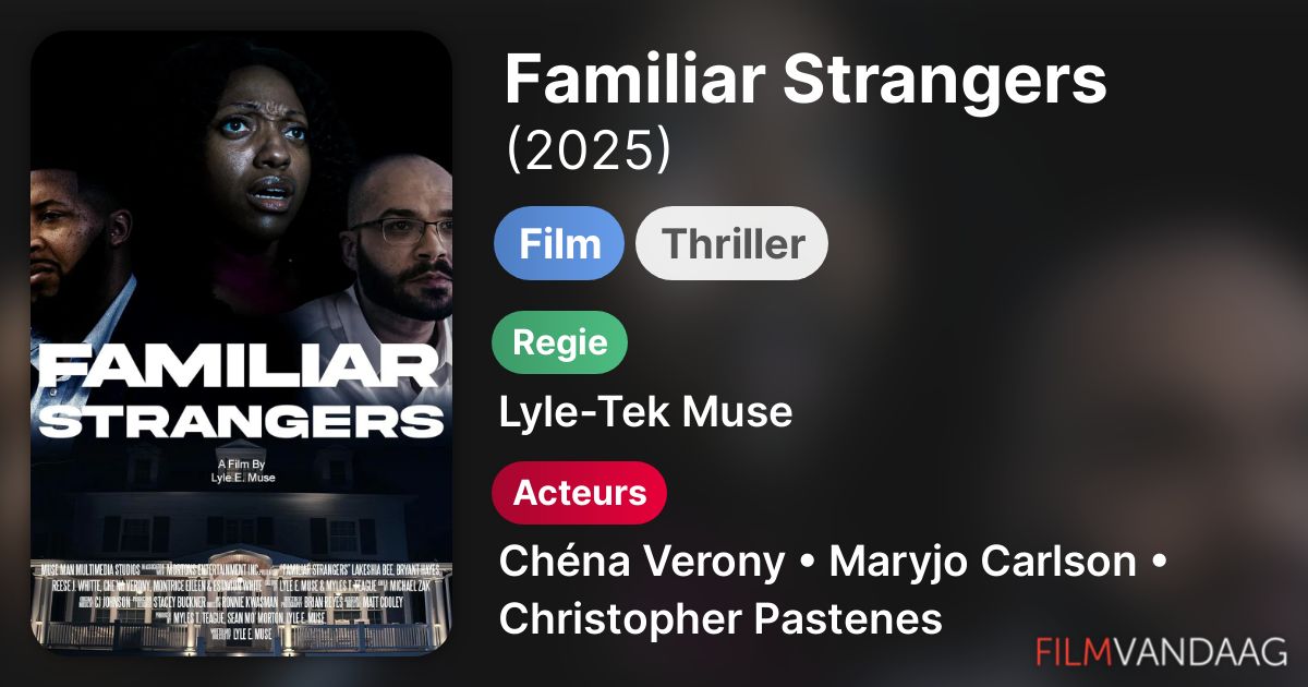 Familiar Strangers (film) - FilmVandaag.nl