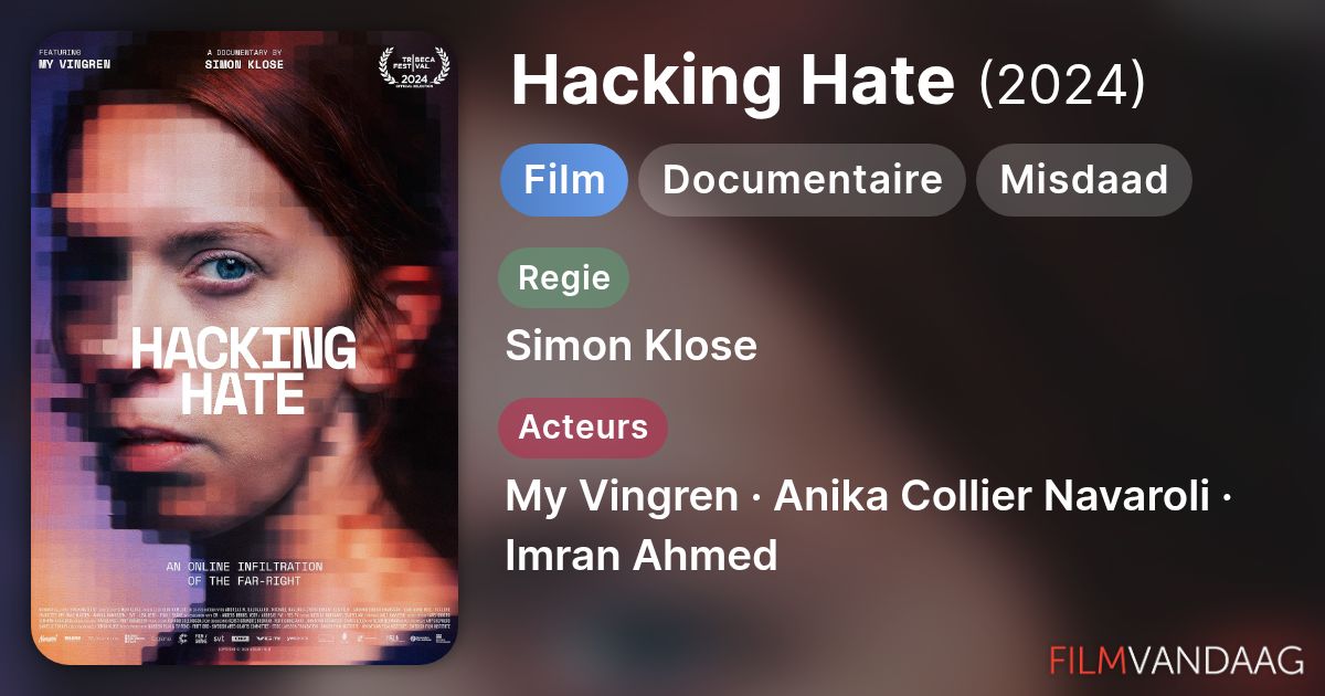 Hacking Hate (film, 2024) - FilmVandaag.nl
