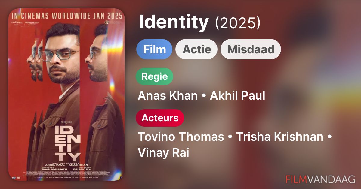 Identity (film, 2025) - FilmVandaag.nl