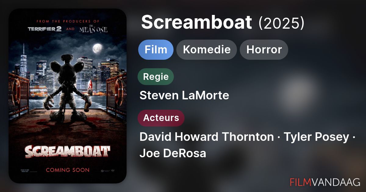 Screamboat (film, 2025) - FilmVandaag.nl