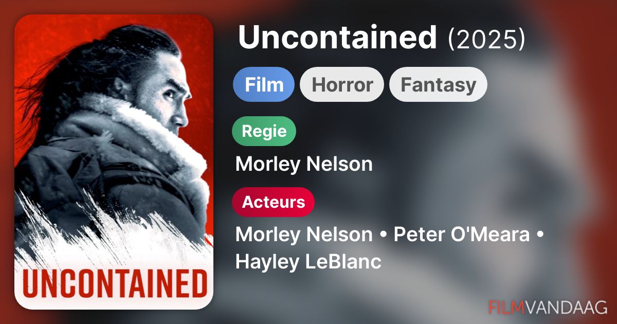 Uncontained (film, 2025) - FilmVandaag.nl