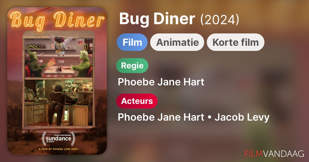 Bug Diner (film, 2024) - FilmVandaag.nl