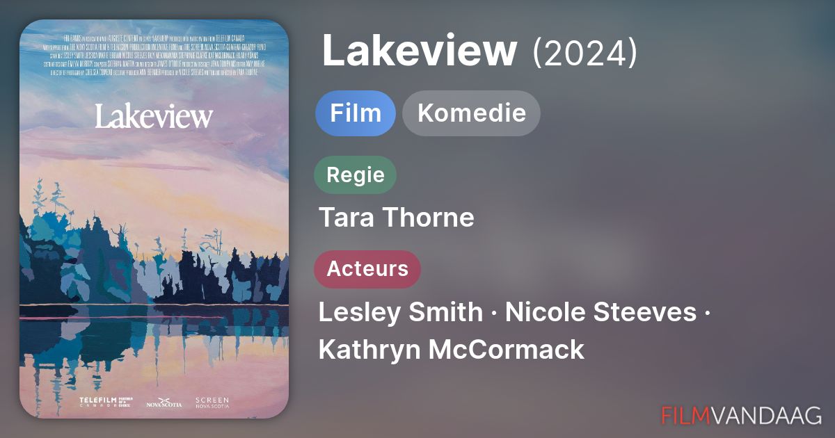 Lakeview in de Bioscoop (Alle Bioscooptijden) - FilmVandaag.nl