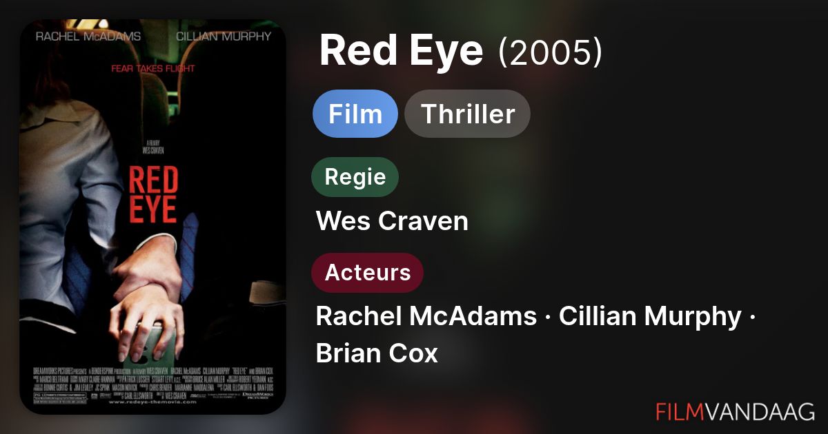 Red Eye (film, 2005) - FilmVandaag.nl