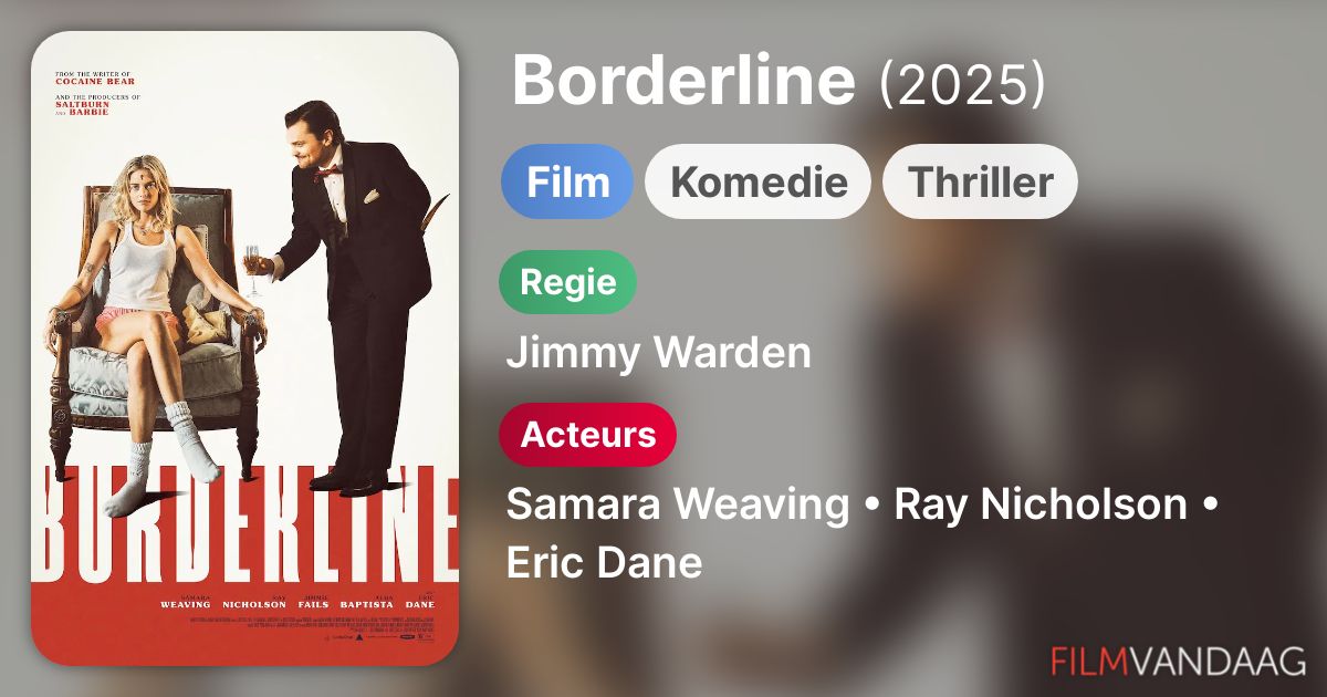 Borderline (film, 2025) - FilmVandaag.nl