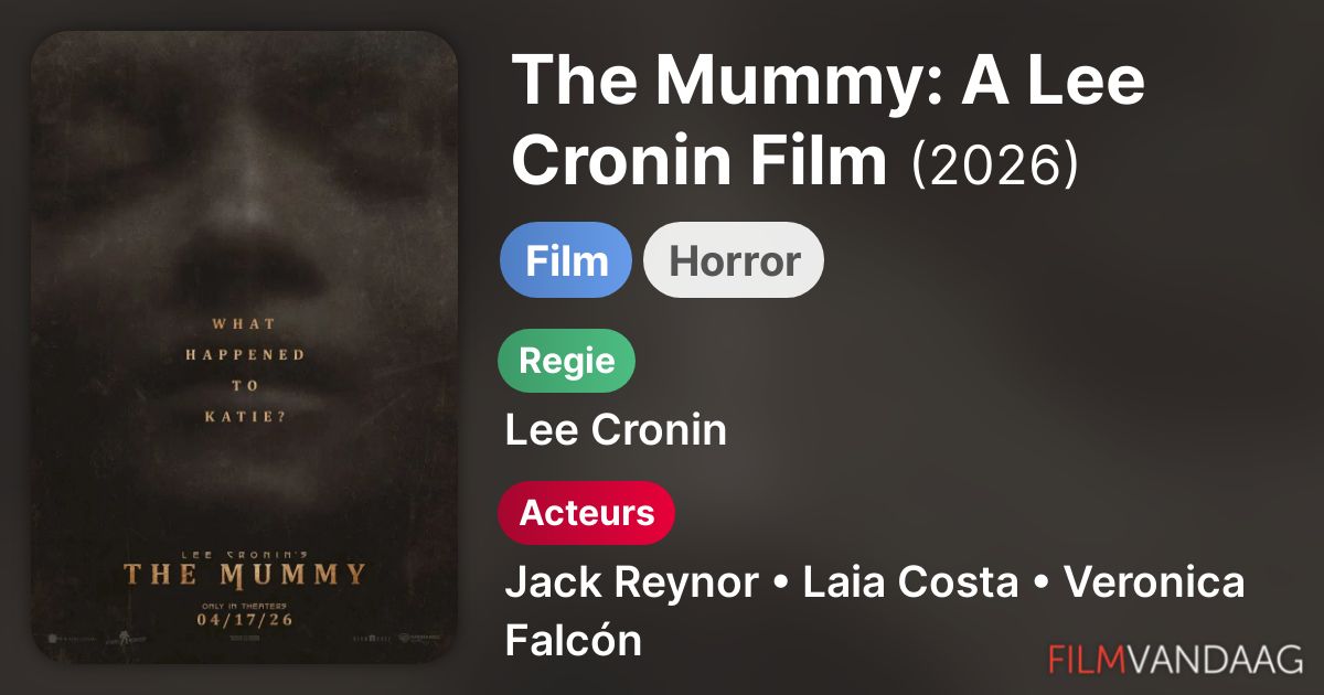 The Mummy: A Lee Cronin Film (film, 2026) kopen op dvd of blu-ray ...
