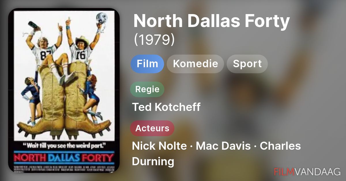 North Dallas Forty (film, 1979) - FilmVandaag.nl
