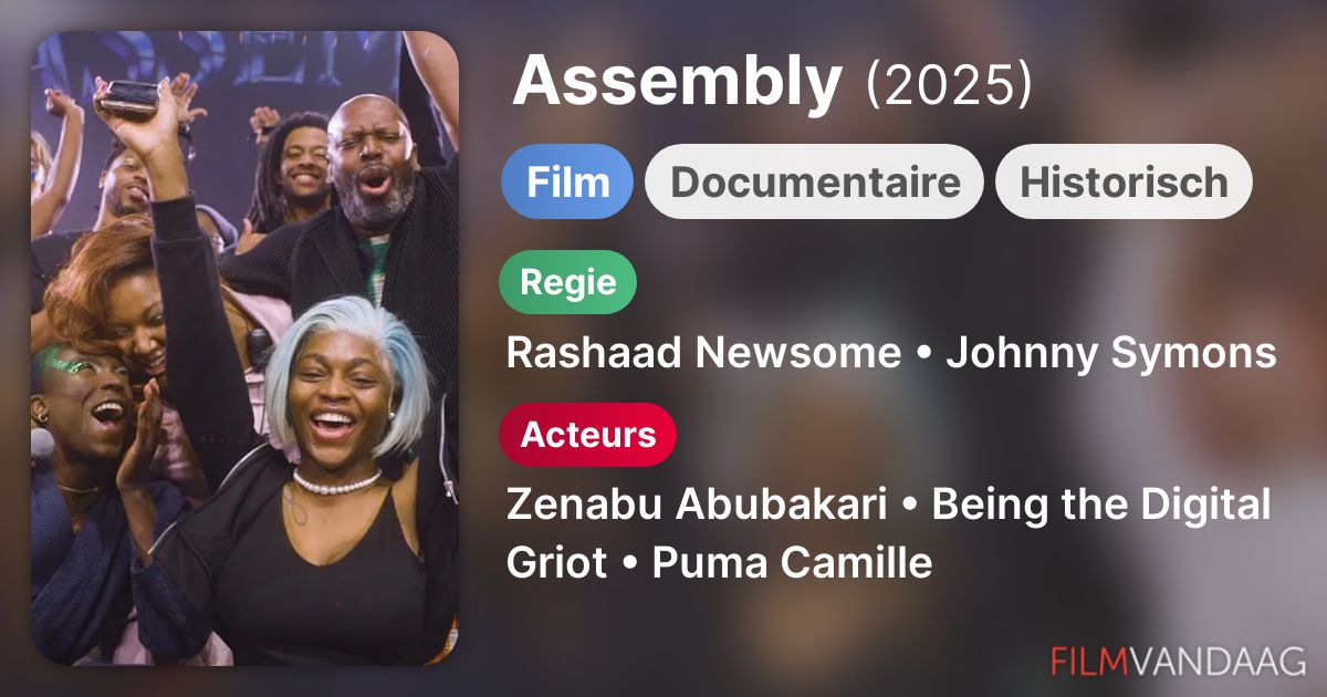 Assembly (film, 2025) - FilmVandaag.nl