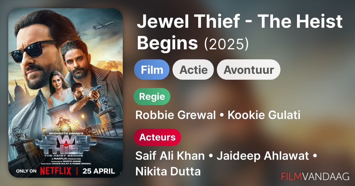 Jewel Thief - The Heist Begins (film, 2025) - FilmVandaag.nl