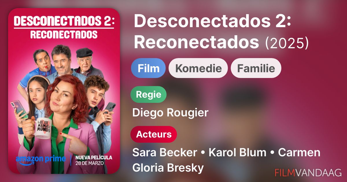 Desconectados 2: Reconectados (film, 2025) - FilmVandaag.nl