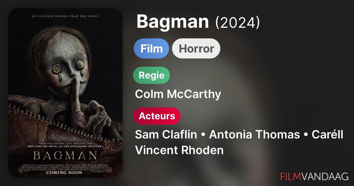 Bagman (film, 2024) - FilmVandaag.nl
