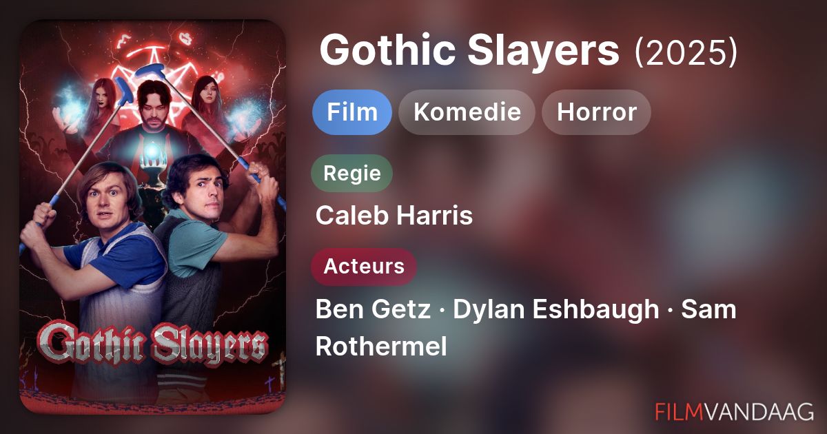 Gothic Slayers (film, 2025) - FilmVandaag.nl