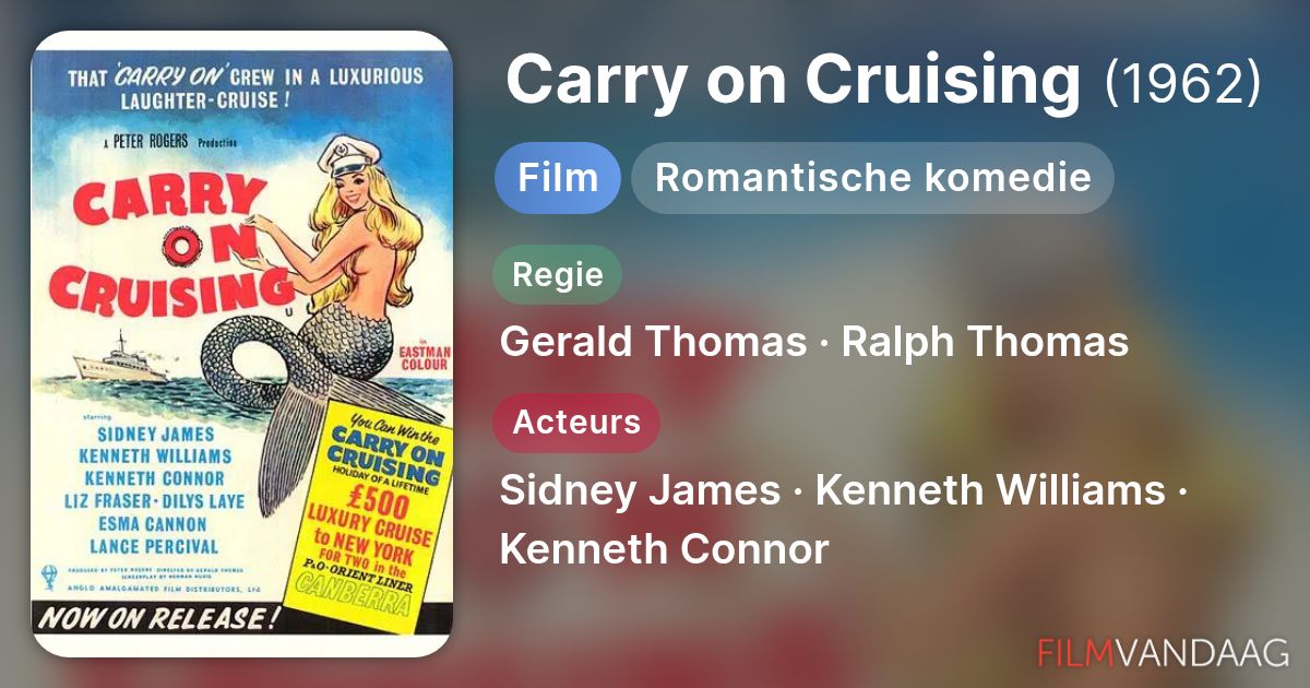 Carry on Cruising (film, 1962) - FilmVandaag.nl